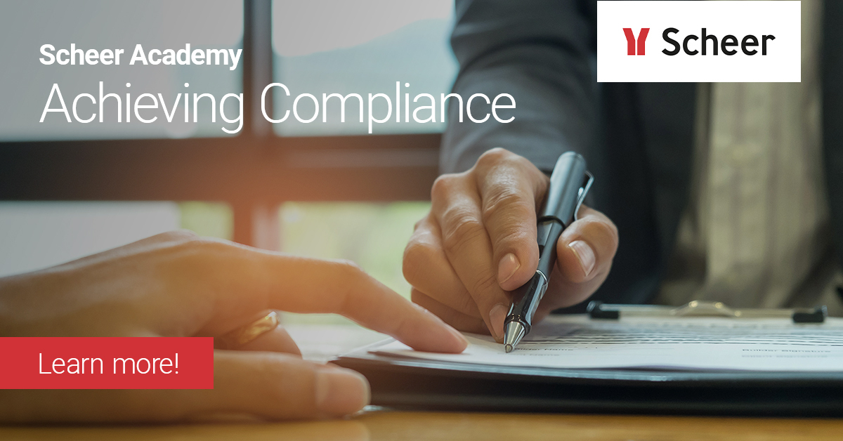 Achieving Compliance | Scheer Americas
