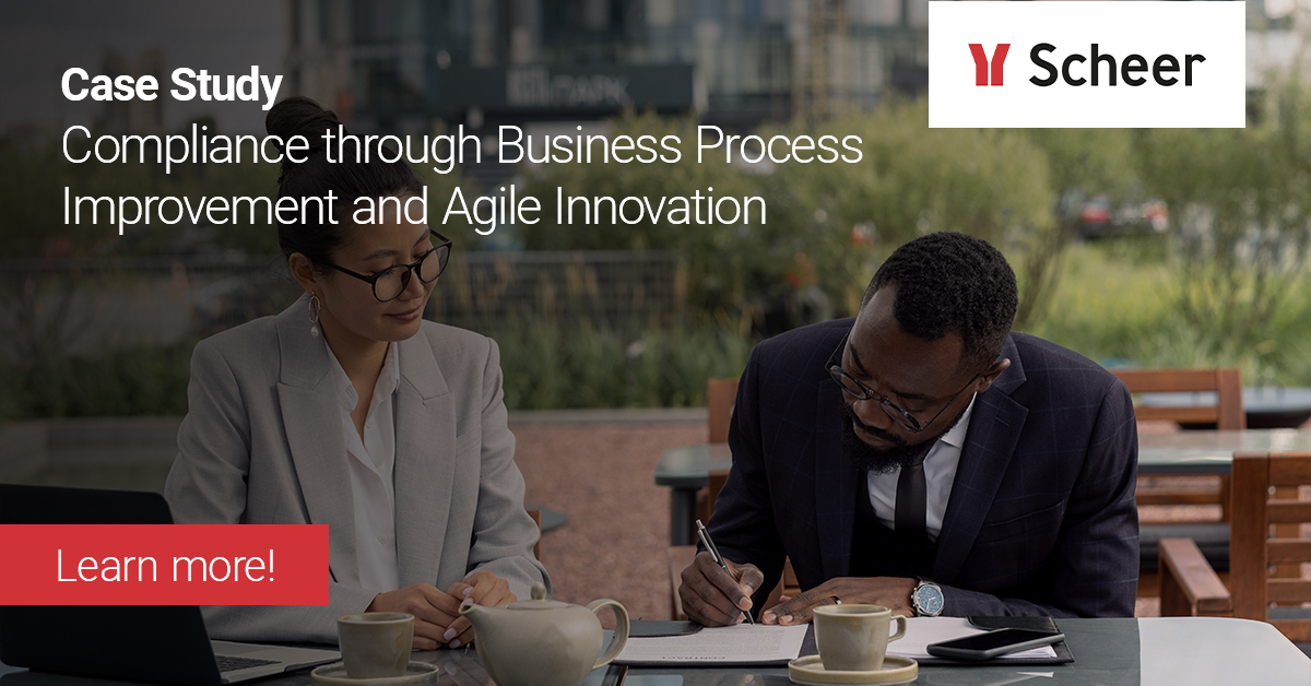 Compliance through Business Process Improvement and Agile Innovation | Scheer Americas