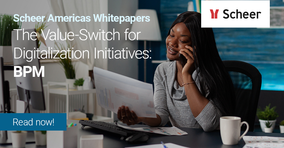 The Value-Switch for Digitalization Initiatives: Business Process Management | Scheer Americas ...