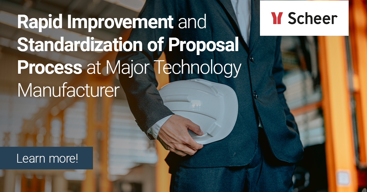 Rapid Improvement and Standardization of Proposal Process at Major ...